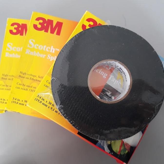 Jual 3M Isolasi Scotch Listrik 23 Rubber Splicing Tape ORI GINAL 3M ...
