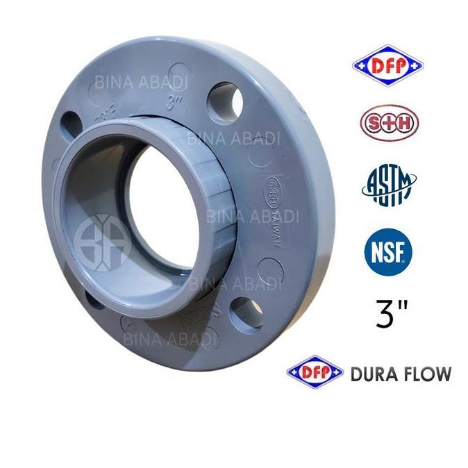 Jual Vanstone Flange Cpvc Sch 80 Size 3 Inch Ansi 150 Dura Flow Dfp Sh ...