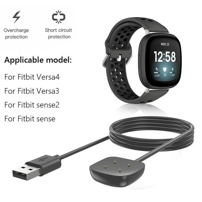 Jual Kabel Charger USB Magnetic Fitbit Sense / Sense 2 / Versa 3 ...