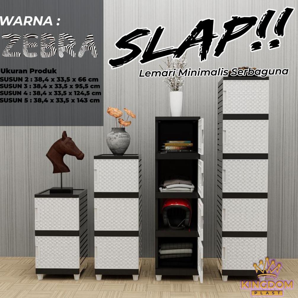 Jual Galaxy - Kingdom Lemari Plastik Serbaguna Slap Aurora Hitam Kunci ...