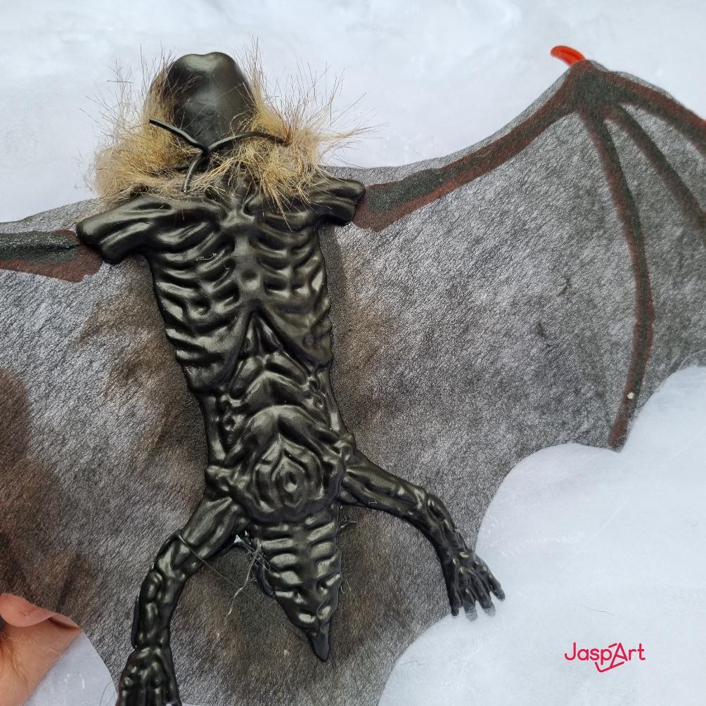 Jual MINIATUR KELELAWAR mainan prank gag fake bat toy DEKORASI ...