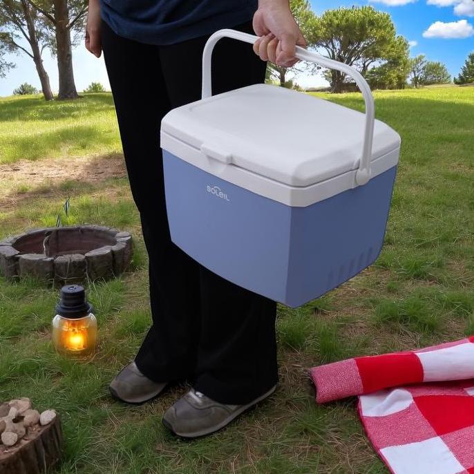 Jual NEW AZKO SOLEIL COOLER BOX - BIRU MUDA BOKS PENDINGIN TEMPAT ...