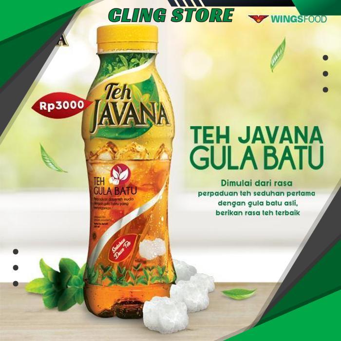 Jual JAVANA TEH SIAP MINUM GULA BATU BOTOL 350ML X5 BEST QUALITY ...
