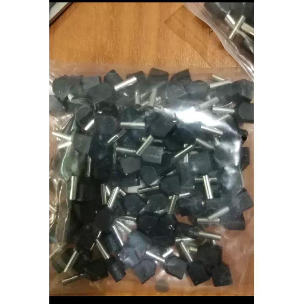 Jual TWIN FERULES 1,5 MM TE 1508 DOUBLE FERRULES PER PACK 100 PCS ...