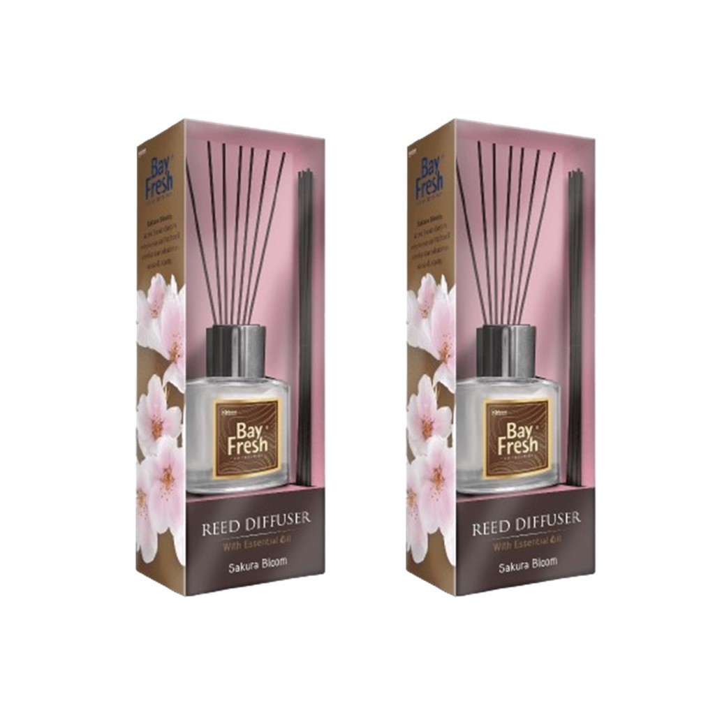 Jual Bayfresh Reed Diffuser Regular Sakura Bloom 30 ml x2 | Shopee ...