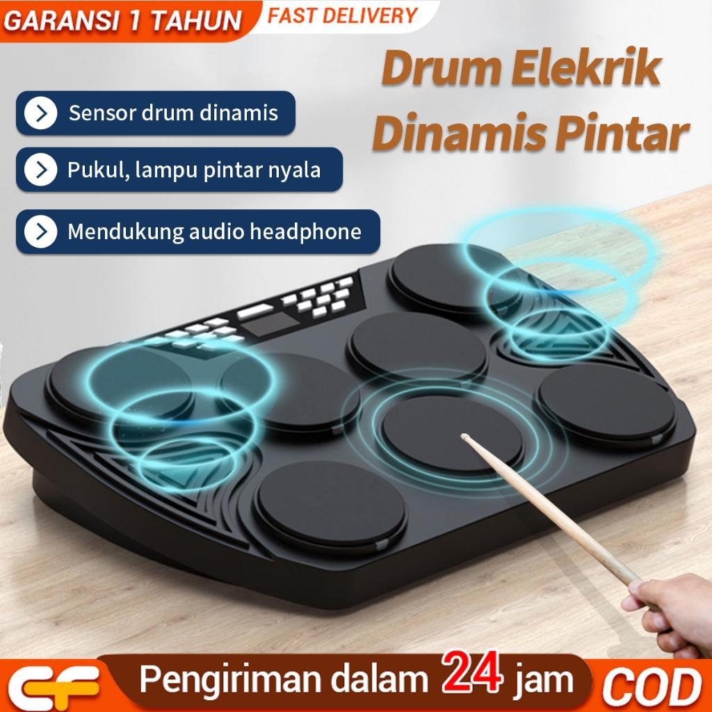 Jual Epic Drum Elektrik Drum Akustik Portabel Drum Pad Band Drum ...
