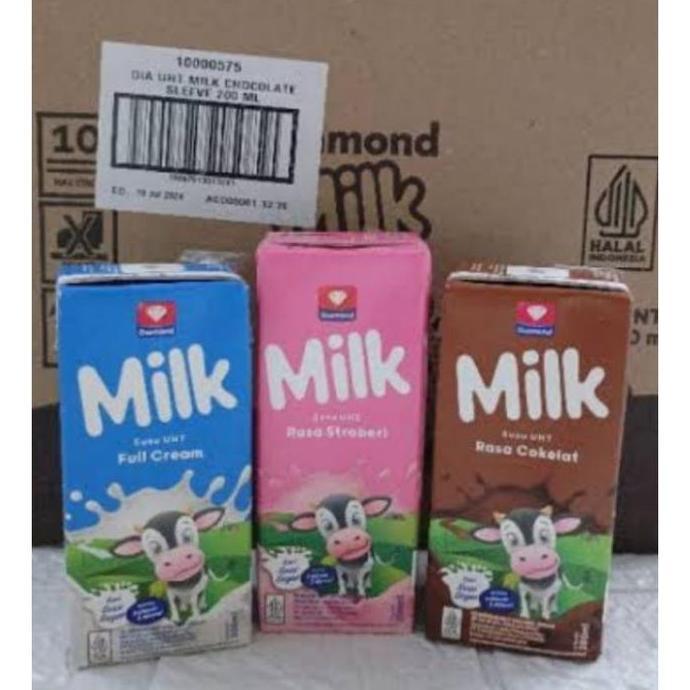Jual Expert- Diamond milk uht 200ml isi 24 | Shopee Indonesia