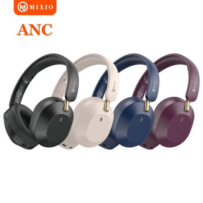 Jual MIXIO MH-20 ANC Bluetooth Headphones with Mic Hi-Res Hybrid ...