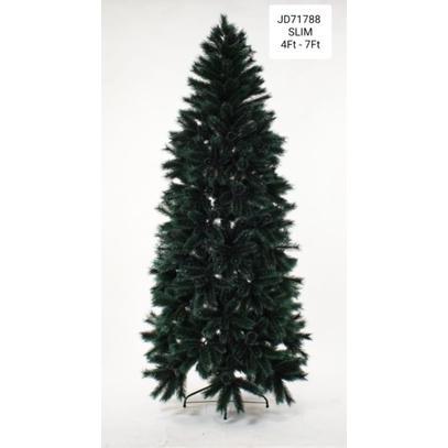 Jual POHON NATAL SLIM MURAH/SALE CHRISTMAS TREE UKURAN 7FT (210 CM ...