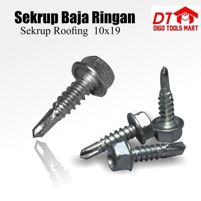 Jual Baut Baja Ringan 10 X 19 Satu Dus Isi 900 Pcs Material Restock ...