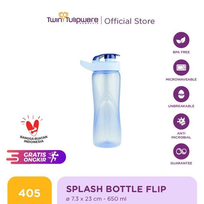Jual Twin Tulipware - Flip Splash Bottle (TERBAIK) (TERBARU) (TERMURAH ...
