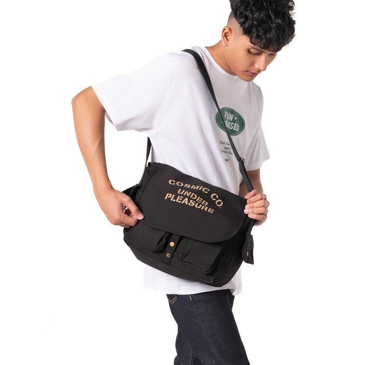 Jual TERMURAH Cosmic Bag Tas Slingbag DUSTIN Black | Shopee Indonesia