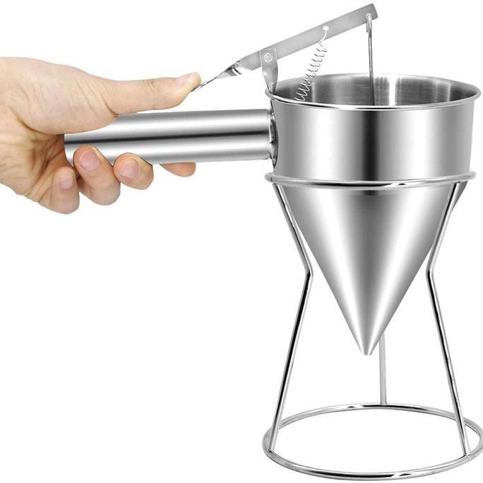 Jual Candle Wax Pourer Piston Funnel Corong Penuang Lilin Stainless ...