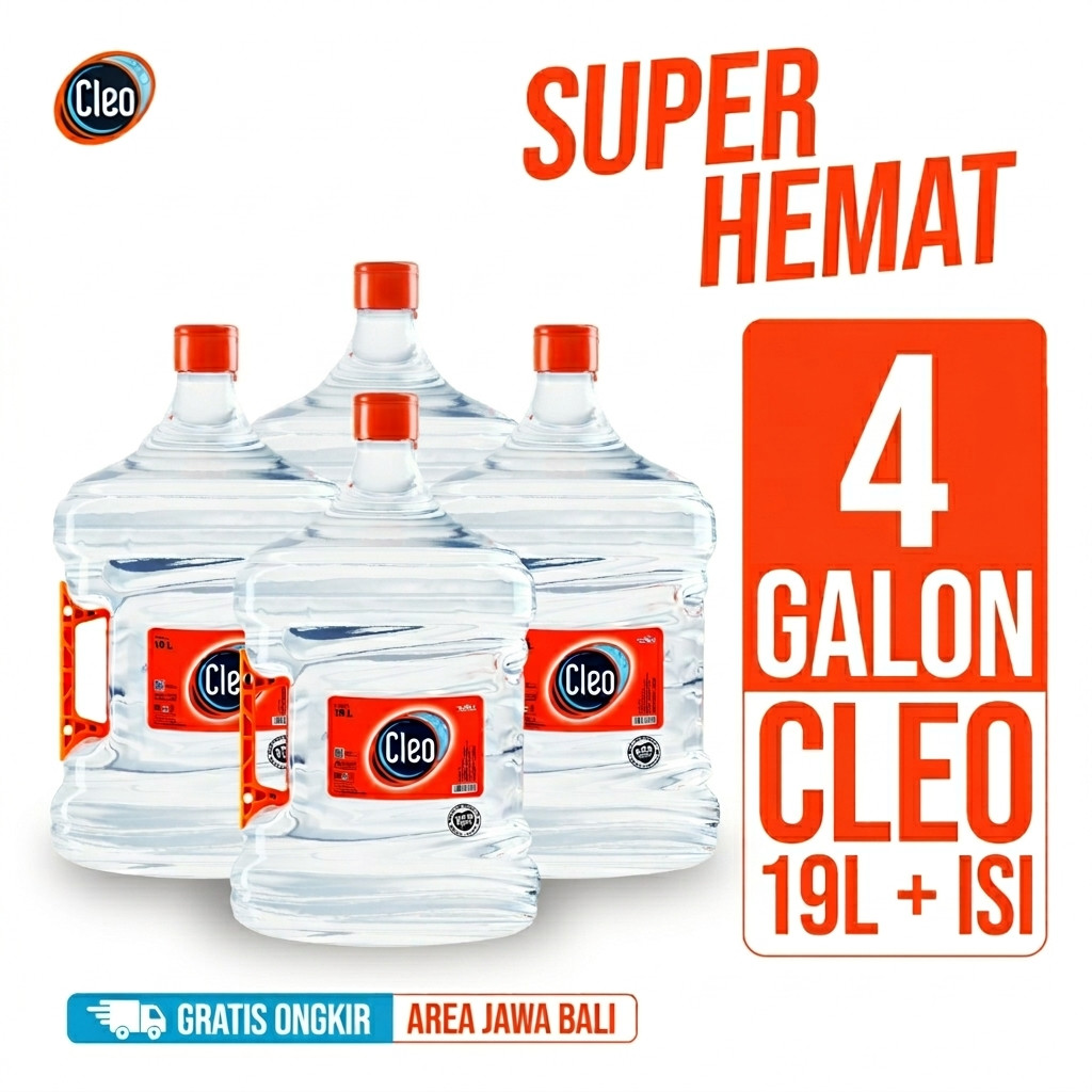 Jual galon cleo 19 liter Harga Terbaik & Termurah Juni 2026 | Shopee ...