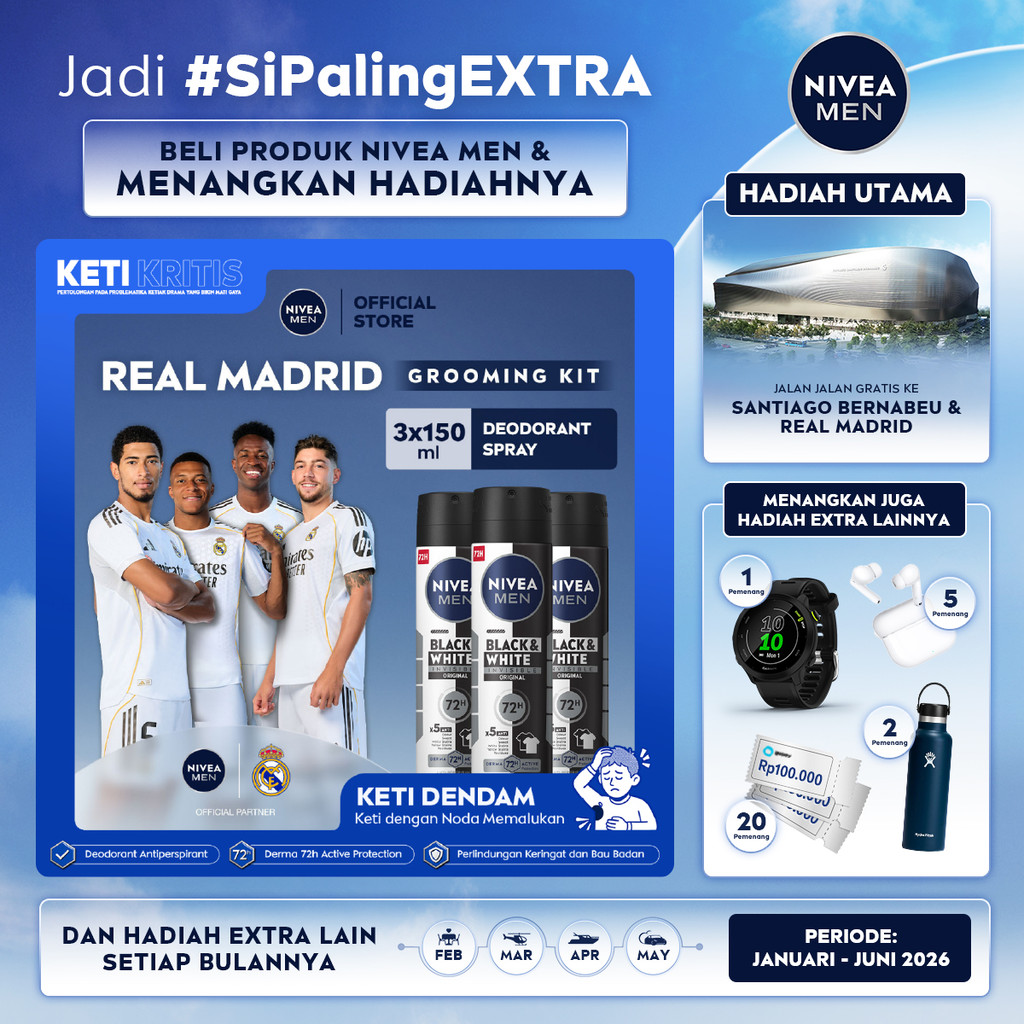 Jual Nivea Deodorant Spray Terlengkap & Harga Terbaru Juni 2026 ...