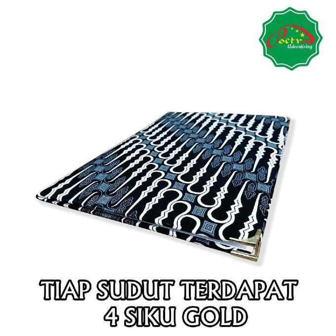 Jual Map Batik Hitam Putih / Map Kantor Exclusive | Shopee Indonesia