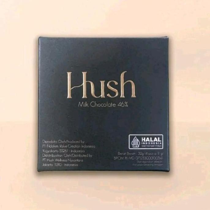 Jual Hush Hash Chocolate 2 Box Isi 8 32gram Cokelat Premium untuk Snack ...