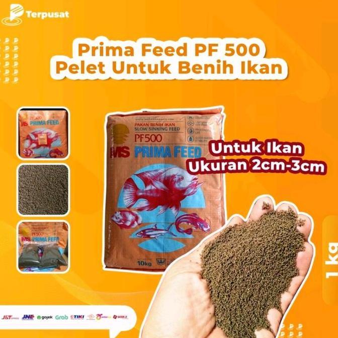 Jual Yujitaro- Per 1Kg Pf 500 Prima Feed Pelet Ikan Bibit/Burayak, Ikan ...