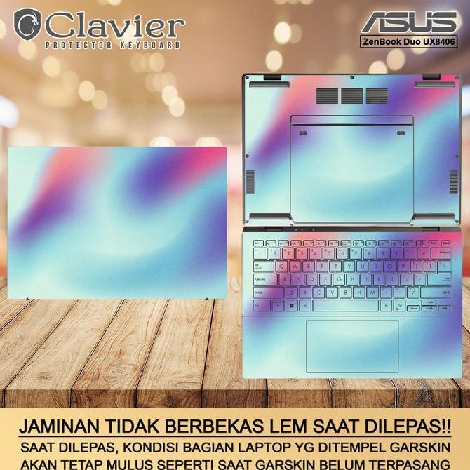 Jual Cover Garskin Laptop Asus ZenBook Duo UX8406 UX8406M UX8406MA ...