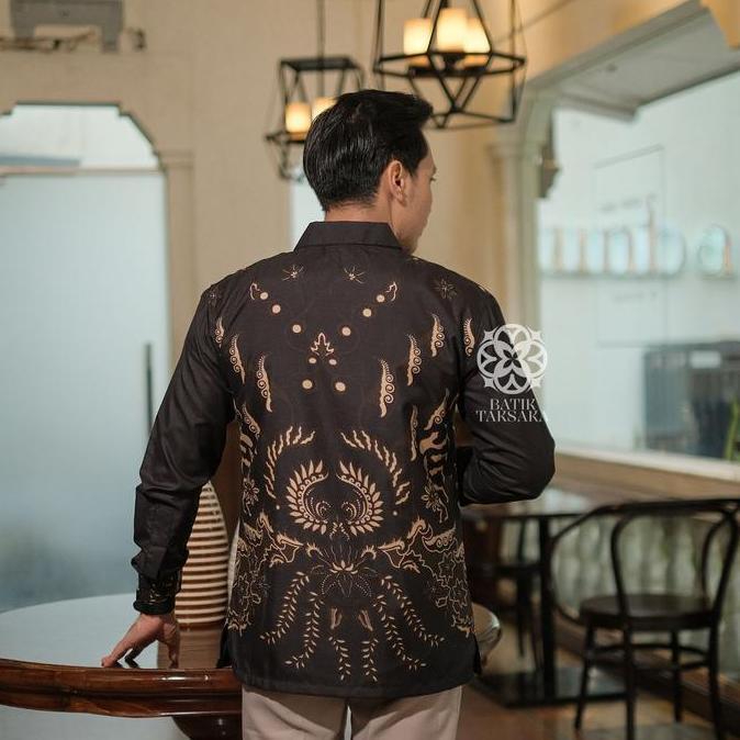 Jual Batik Taksaka Motif PANGESTU Kemeja Batik Lengan Panjang Pendek ...