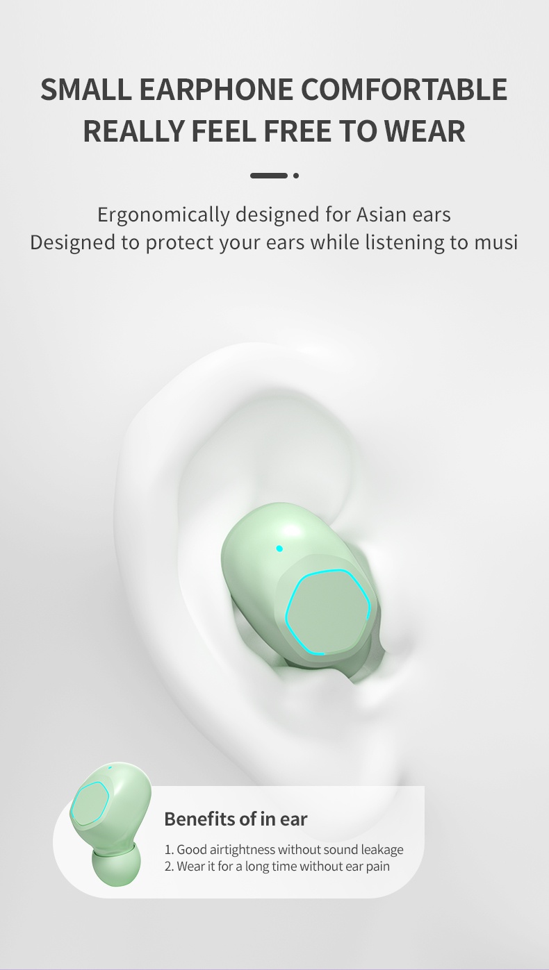 Jual Fingertime Earphone Bluetooth Wireless Headset Mini Earbuds TWS ...