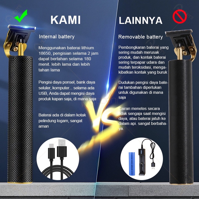 Jual Abeni Alat Cukur Rambut Elektrik Cukur Jenggot Mesin Potong Rambut Hair Clipper Alat Potong ...