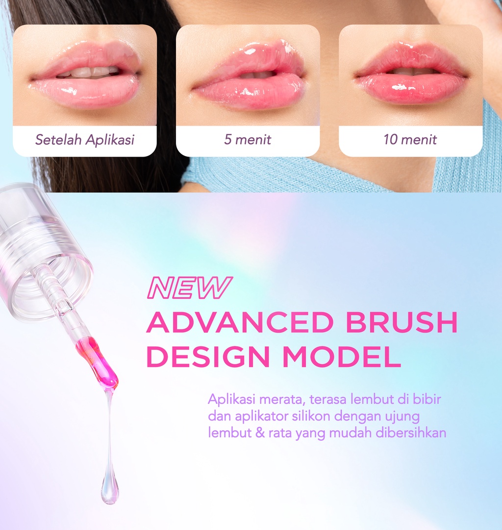 Jual DAZZLE ME 24/7 Wonderfullip Serum Pencerah Bibir hydrating Lip Serum Moisturizing Lip ...