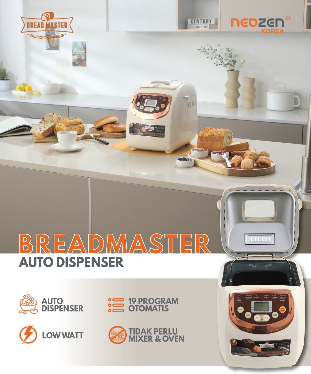Jual Neozen - Bread Master Auto Dispenser | Shopee Indonesia