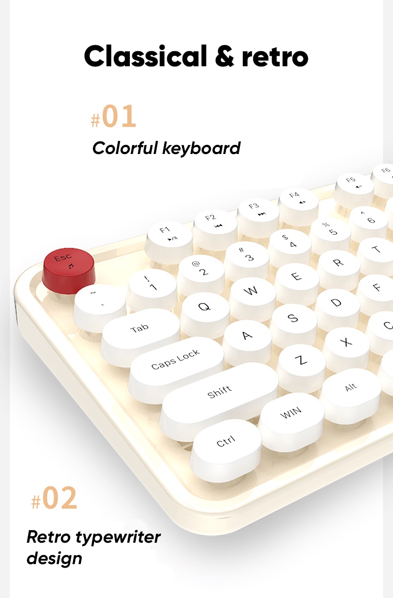 Jual MOFii Keyboard Wired Untuk Windows Mac SWEET | Shopee Indonesia