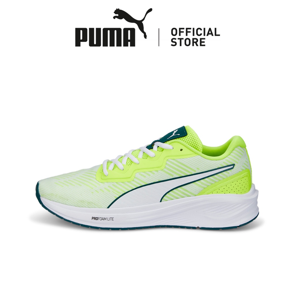 Jual PUMA Sepatu Lari Aviator ProFoam Sky Lime Squeeze-Puma White-Puma ...