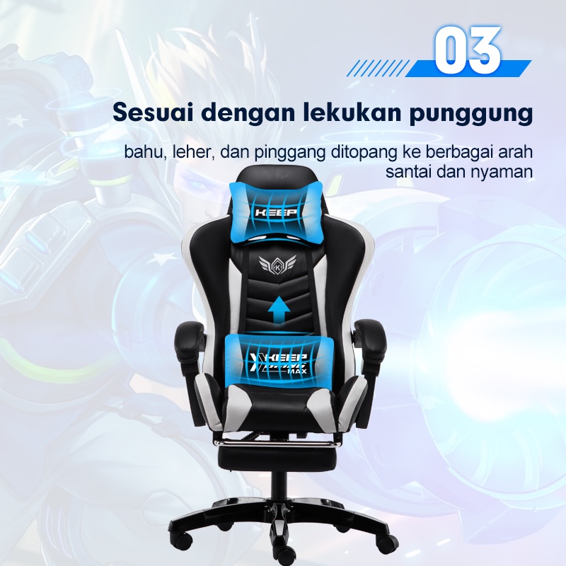 Jual Keep Going Max- Kursi Gaming/ Gaming Chair / Kursi Santai Kursi Gamers / Kursi Gamer ...