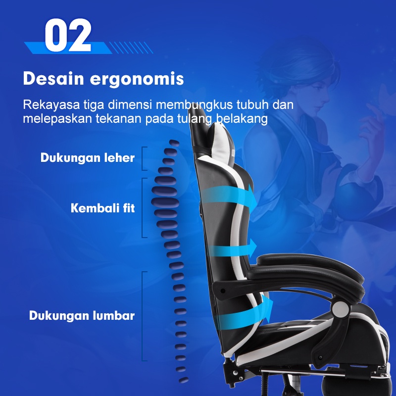 Jual Keep Going Max- Kursi Gaming/ Gaming Chair / Kursi Santai Kursi Gamers / Kursi Gamer ...