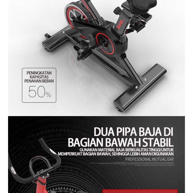 Jual Keep Going Max Spinning bike Sepeda statis peralatan fitness dalam ...