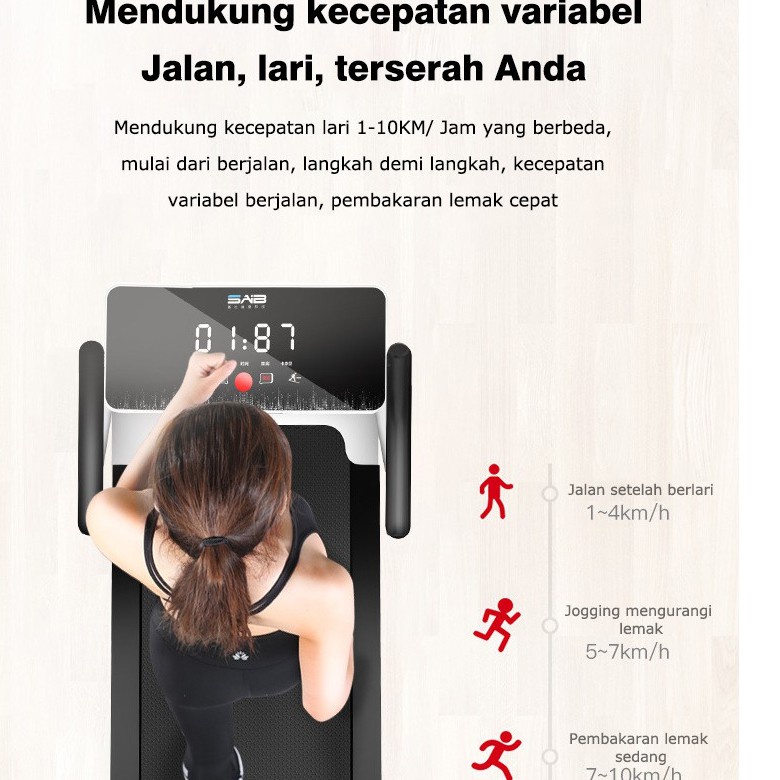 Jual Keep Going Max - Treadmill Elektrik Tredmil Listrik 2.0 Mesin Lari ...