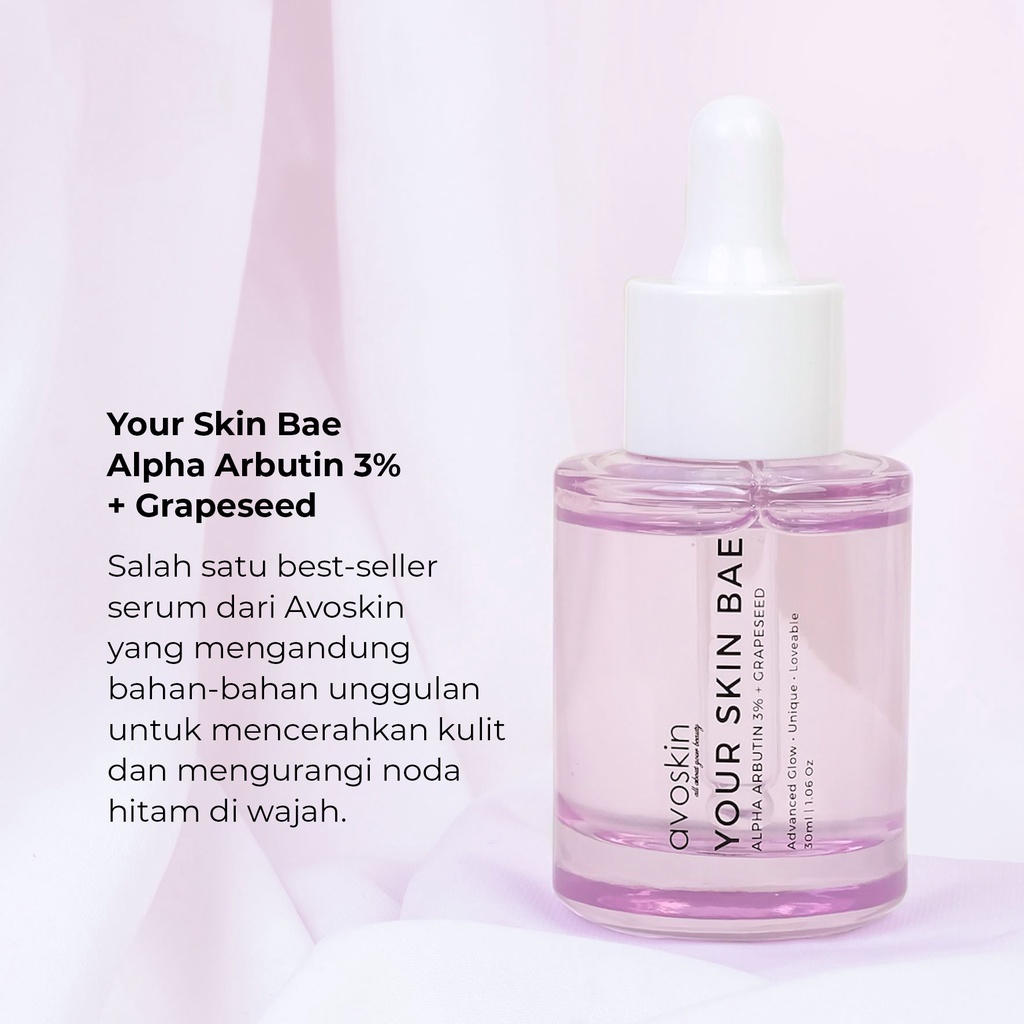 Jual Serum Avoskin Your Skin Bae Alpha Arbutin 30ml-Samarkan Bekas ...