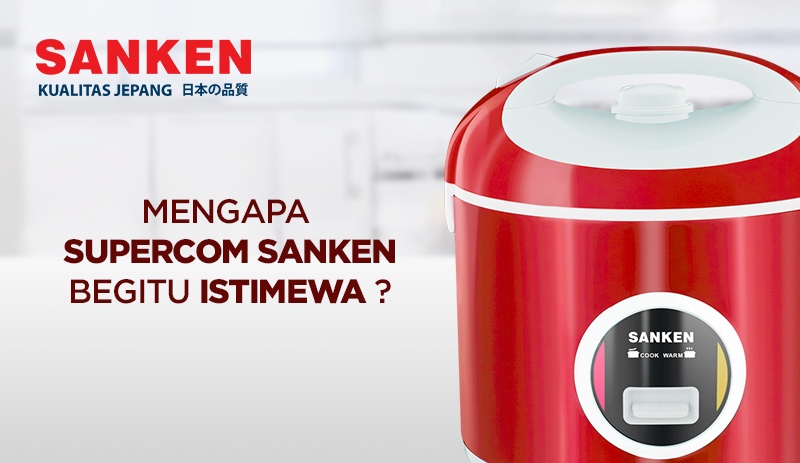 Jual Sanken Rice Cooker 1 Liter SJ-203BK Magic Com Hitam | Shopee Indonesia