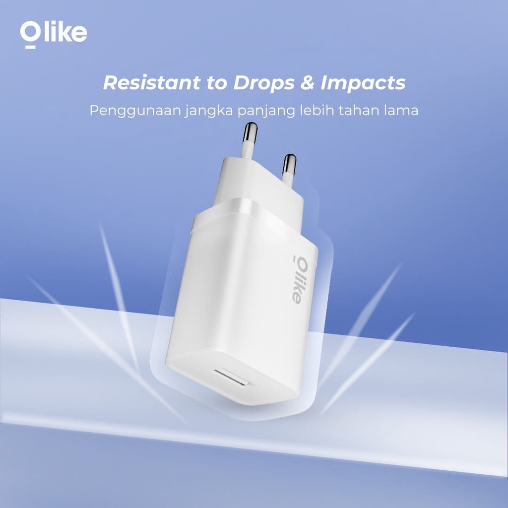 Jual OLIKE ADAPTOR CHARGER FAST CHARGING MINI PORTABLE USB C105 ...