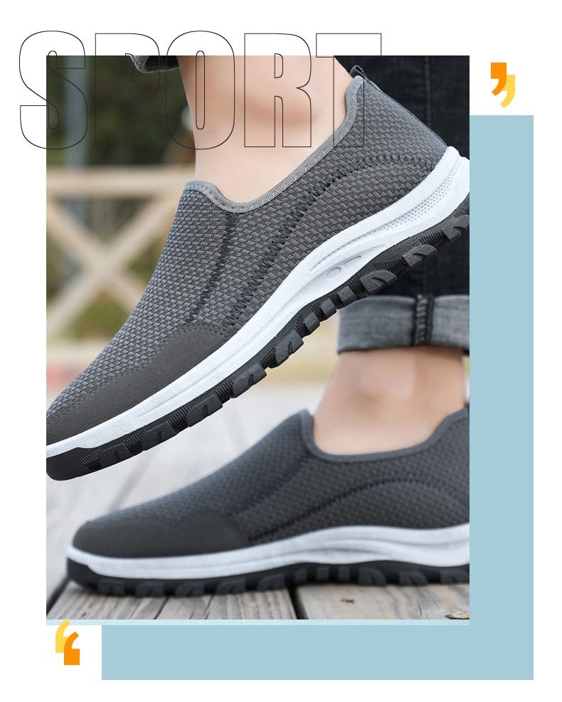 Jual Leedoo Slip On Pria Sepatu Sneakers Pria Casual Running Shoes Sepatu Dewasa Shoes Natural ...