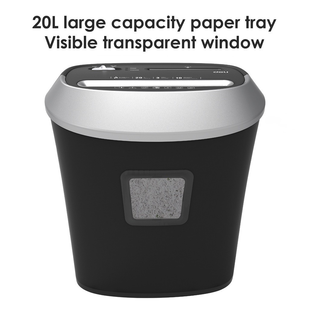 Jual Deli Paper Shredder Mesin Penghancur Kertas A4 Kartu Kredit CD ...