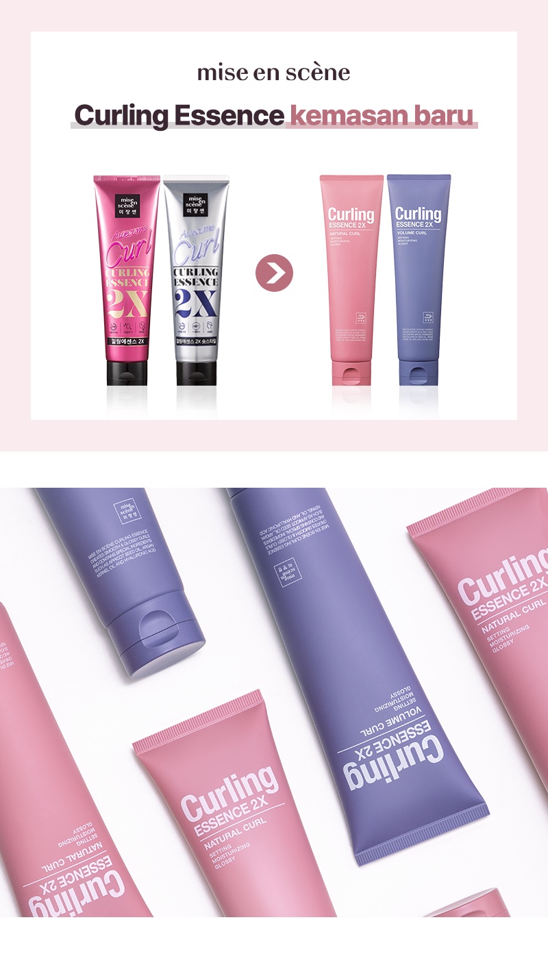 Jual mise en scene Curling Essence 2X Natural Curl 150ml - Krim Rambut ...