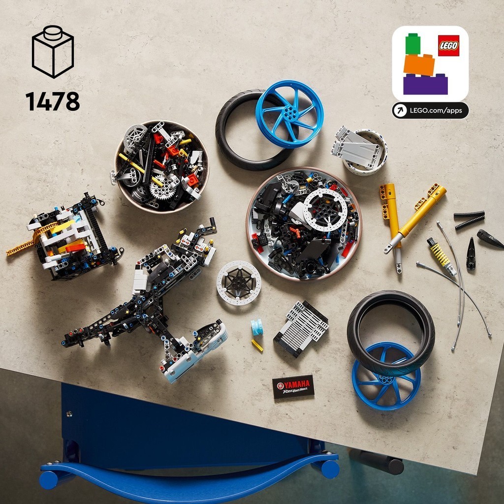 Jual LEGO Technic 42159 Yamaha MT-10 SP Building Kit (1,478 Pieces ...