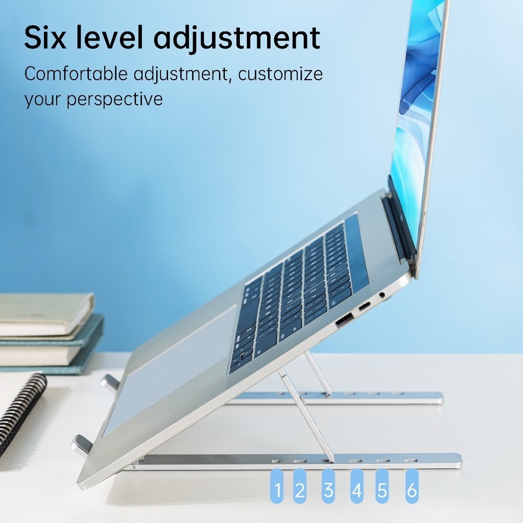 Jual Vusign Adjustable Laptop Stand Notebook Stand Laptop Holde Dudukan ...