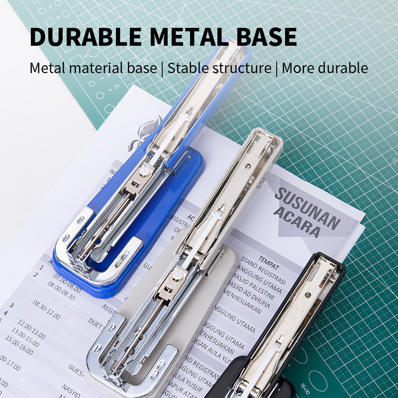Jual Deli Rotary Stapler Staples Putar 3 Arah / Hekter Isi Ukuran 24/6 ...