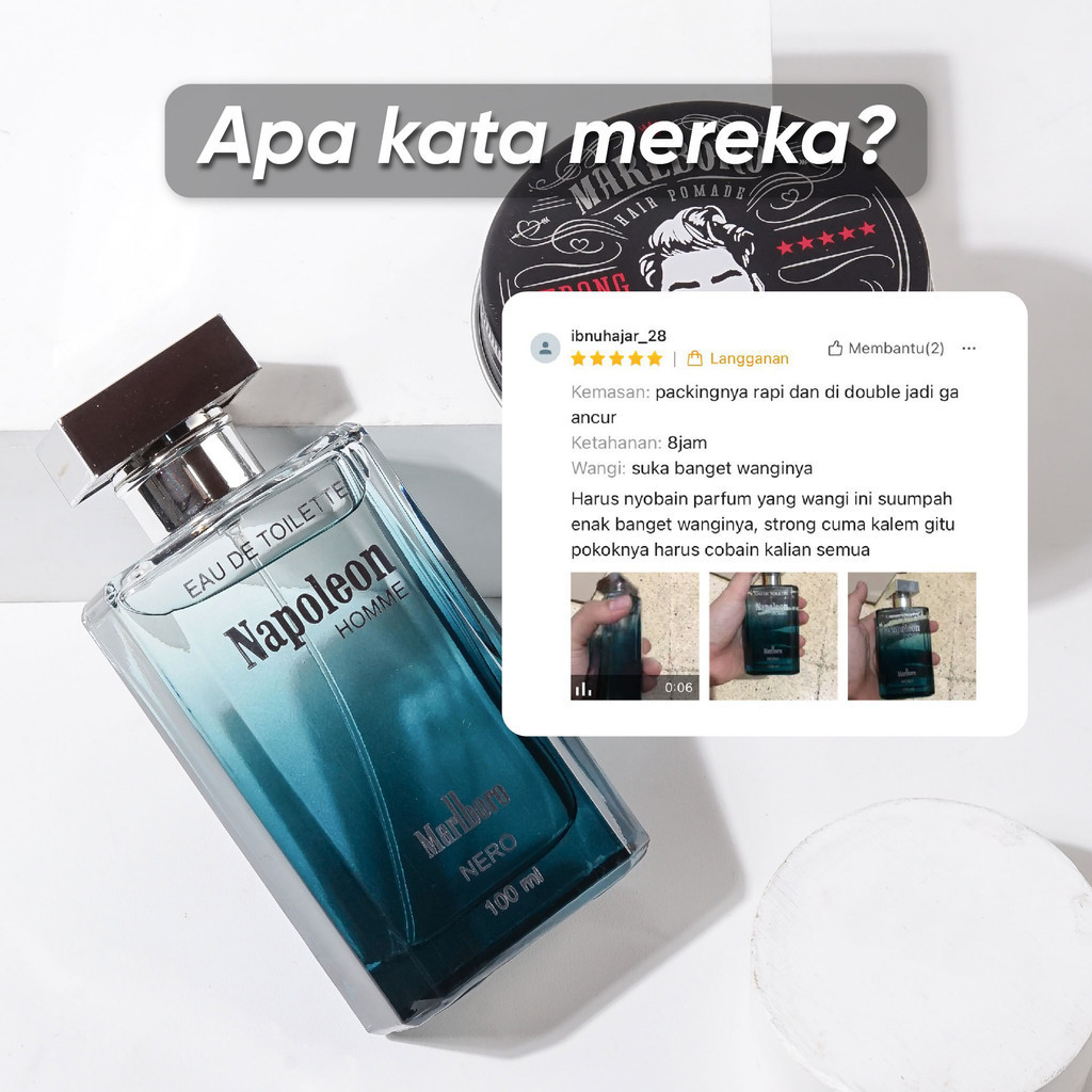 Jual NAPOLEON Parfum Pria Eau de Toilette EDT Nero 100 ML | Shopee ...