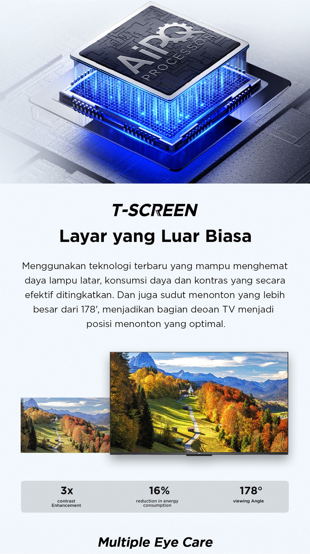 Jual [4K Big Google TV] TCL 75 Inch V6B - Smart UHD - T-Screen - Dolby ...