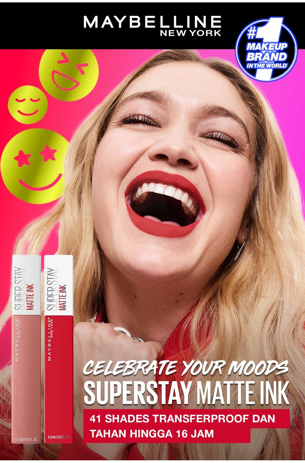 Jual MAYBELLINE OFFICIAL Superstay Matte Ink Liquid Long Lasting Waterproof Matte Lipstick ...