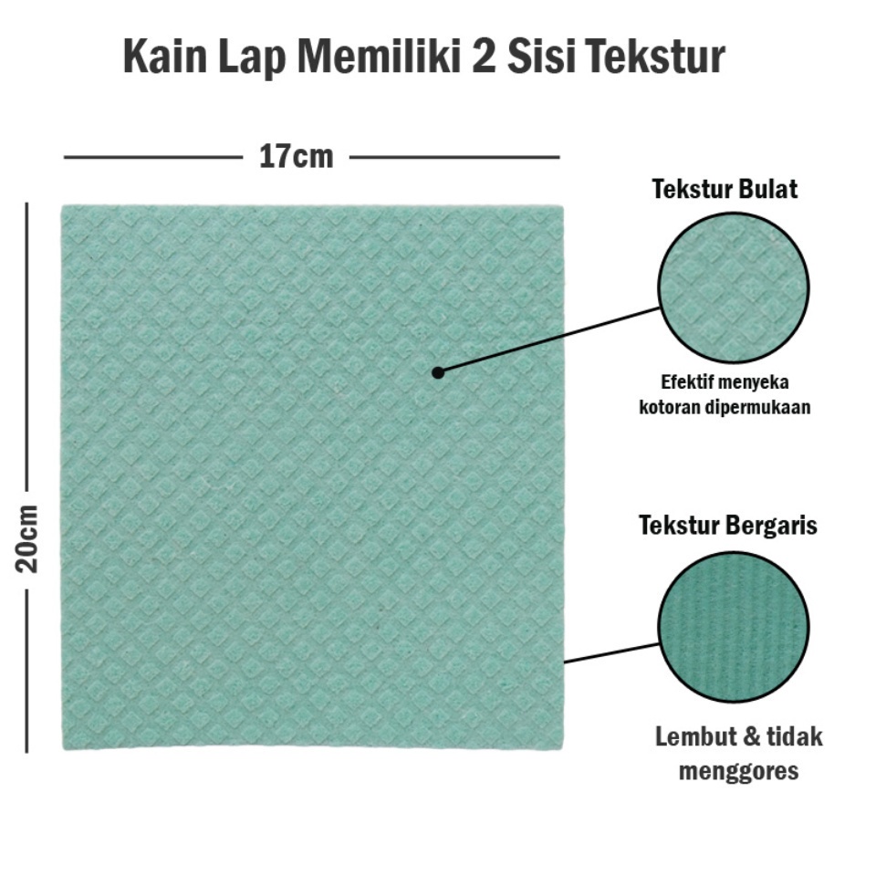 Jual 3M™ Scotch-Brite® Lap Spons, Daya serap tinggi dan tahan lama, 1 ...