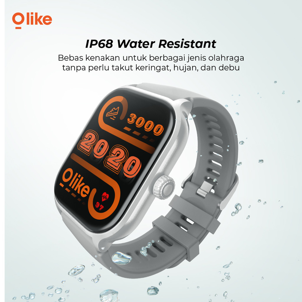 Jual Olike Smartwatch Zenith W15 Watch GT3 IP68 Original Bluetooth Call ...