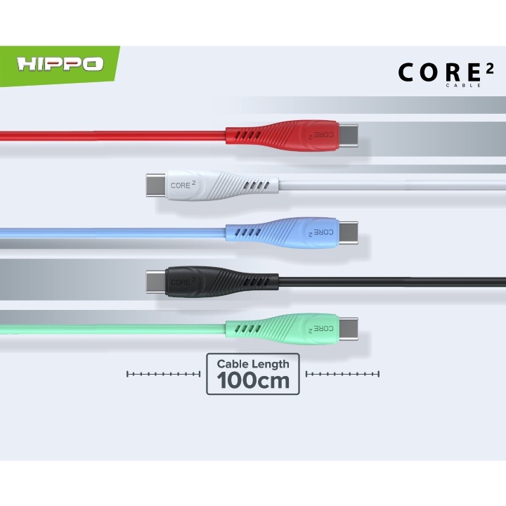 Jual Hippo Core2 Kabel Data & Cable Charger Quick Charge Fast Charging ...