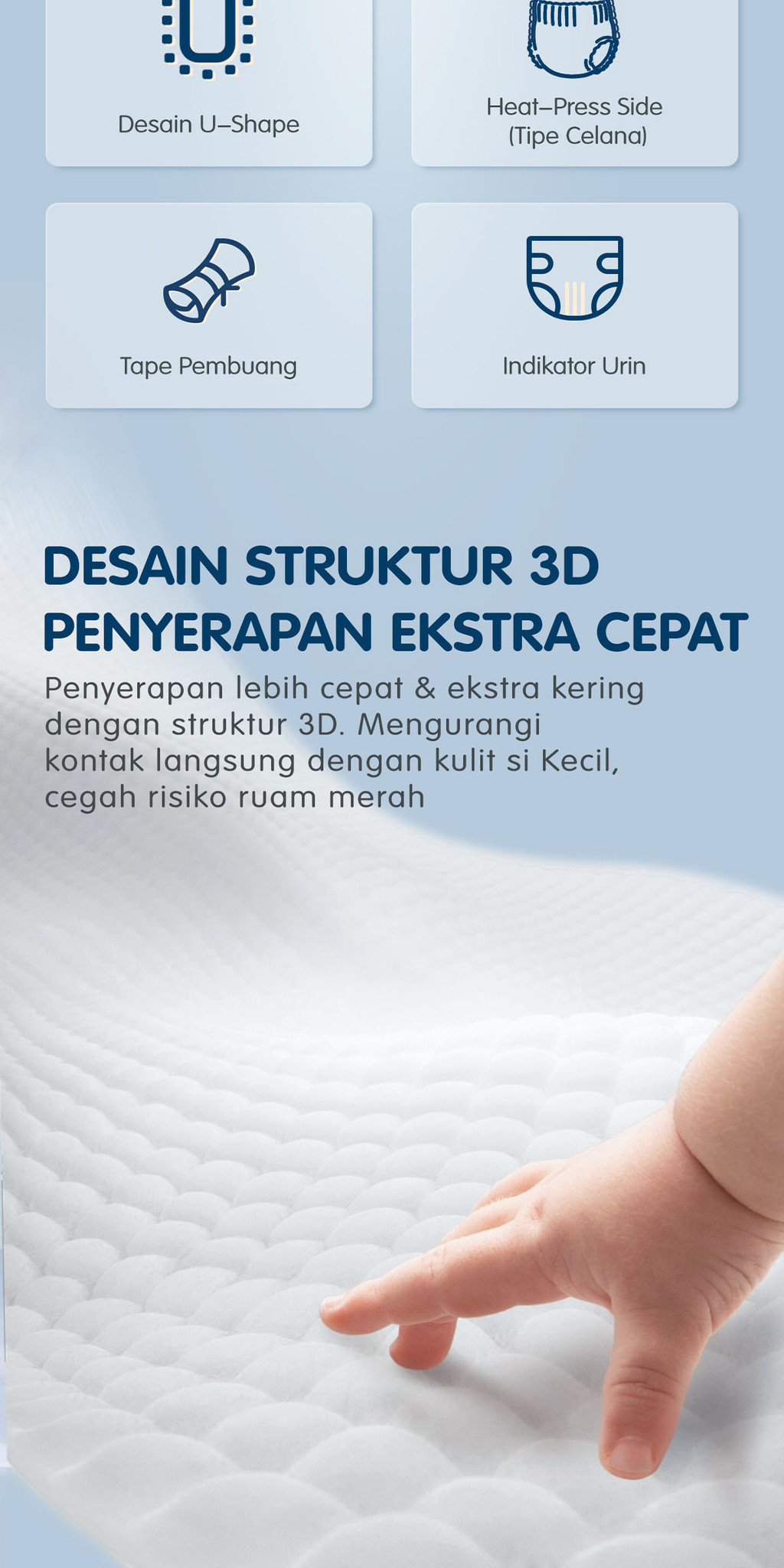 Jual [1 PACK] MAKUKU SAP Diapers Slim JUMBO / Popok bayi Tipis SAP anti ...